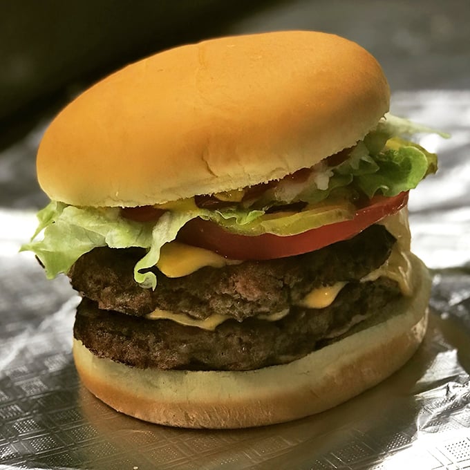 A burger that doesn't try to be fancy because it doesn't need to be. Classic, satisfying, and unapologetically straightforward.