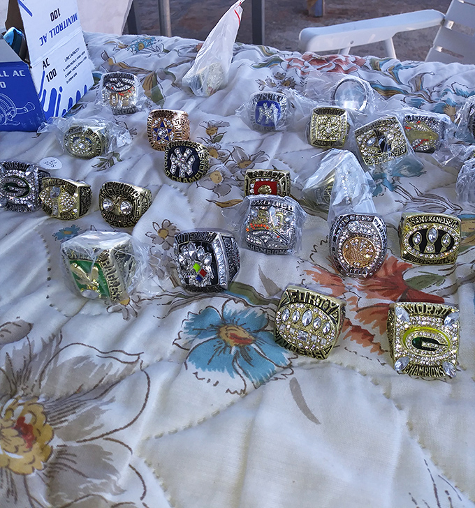 Championship rings that let you pretend you were on the team&mdash;all the glory with none of the concussions or contract negotiations.