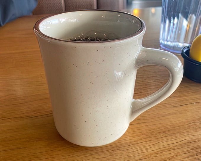 There's coffee, and then there's diner coffee&mdash;the kind that feels like an old friend welcoming you back. This mug promises liquid motivation in every sip.