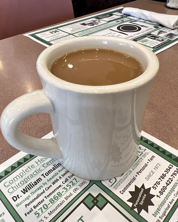 The coffee at Mary's doesn't need fancy names or elaborate preparation&mdash;it just needs to be hot, strong, and endlessly refilled.