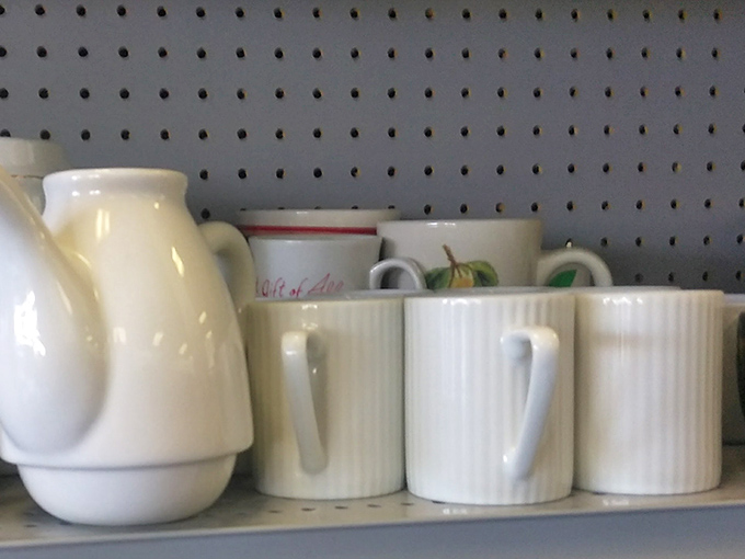 White ceramic mugs with stories to tell – from corporate giveaways to vacation souvenirs, each one waiting to become your new favorite coffee companion.