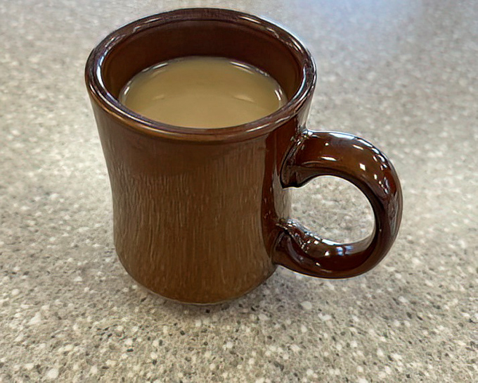 The humble brown coffee mug &ndash; delivering liquid motivation since forever. In Vegas, this might be the most reliable bet you'll make all day.