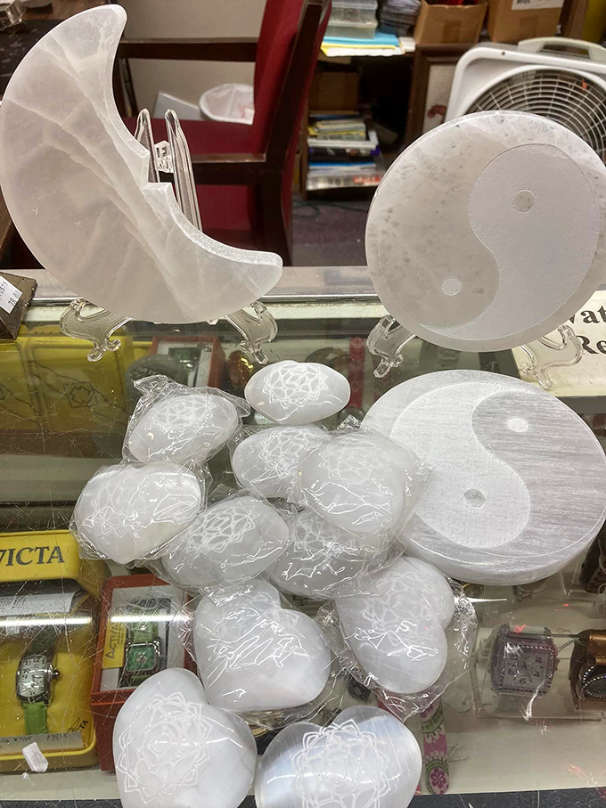 Selenite crystals catch the light like frozen moonbeams &ndash; bringing zen vibes and conversation pieces to coffee tables everywhere.