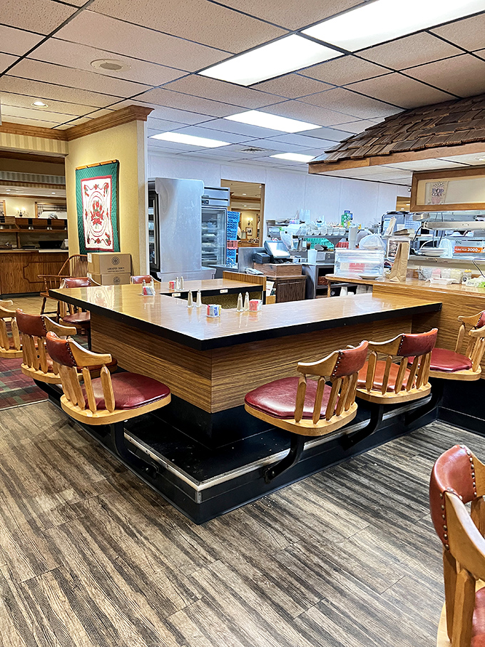 Counter seating: where solo diners become food voyeurs with front-row seats to the culinary action. The best show in Lancaster County.