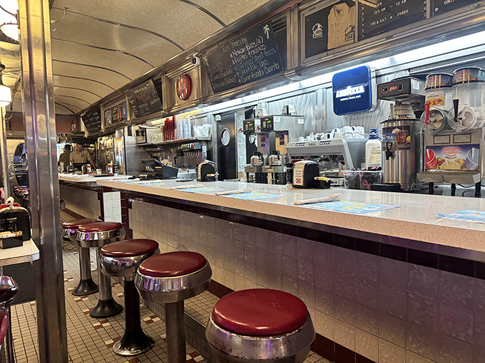 The counter seating &ndash; where solo diners become temporary members of the most delicious club in Miami Beach, complete with front-row kitchen views.