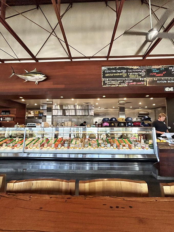 This seafood display case should have its own Instagram account&mdash;each fillet and shellfish arranged with the care of precious jewels.
