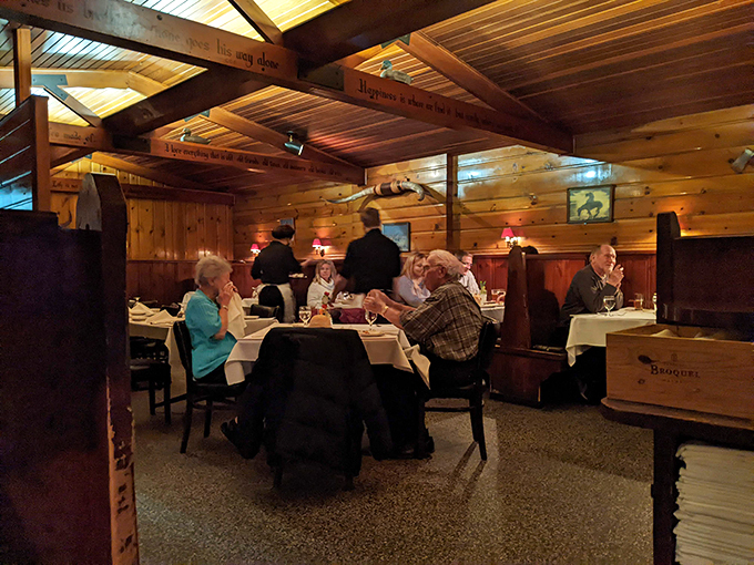 The dining room hums with the satisfied murmurs of patrons experiencing what might be Madison's best-kept open secret.
