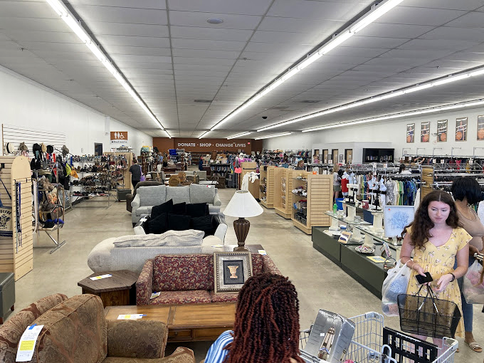 The thrill of the hunt brings shoppers from all walks of life. Everyone united by the universal language of "Look what I found for only five dollars!"