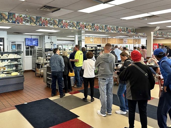 The line forms with the patience of people who know that greatness can't be rushed &ndash; like waiting for Hamilton tickets, but tastier.