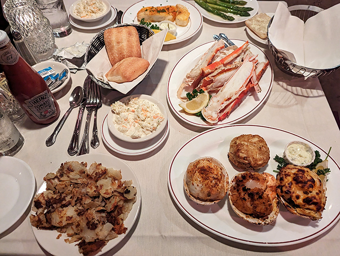 When crab legs, crab cakes, and all their seafood friends gather on white tablecloths, magic happens and diets are forgotten.
