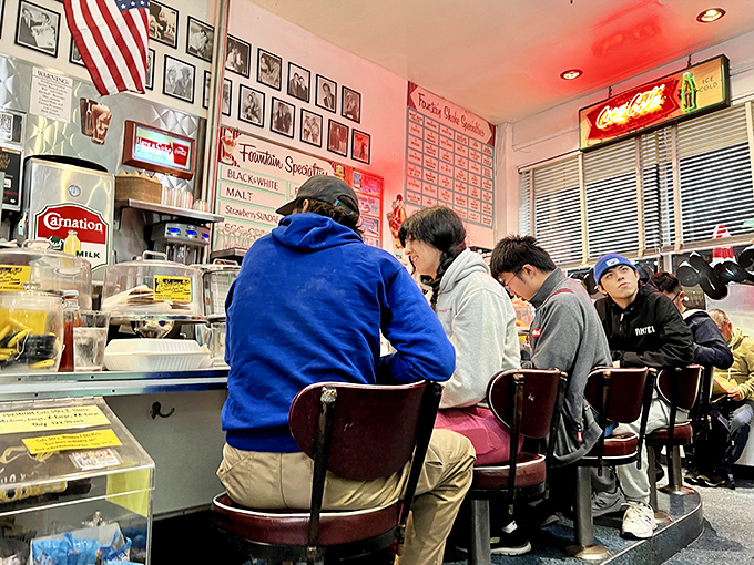 Locals know the drill &ndash; grab a counter seat and prepare for comfort food nirvana.