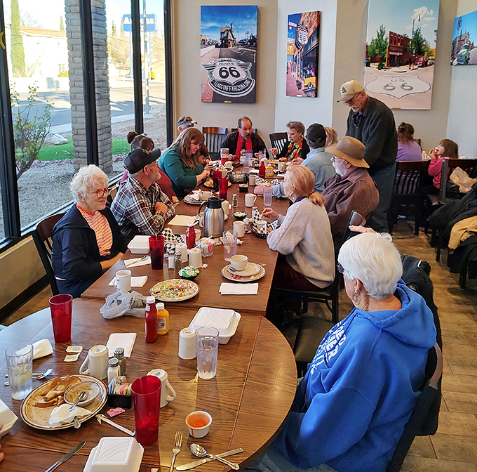 Community happens around these tables&mdash;where locals gather not just for meals, but for the comfort of familiar faces and shared stories.