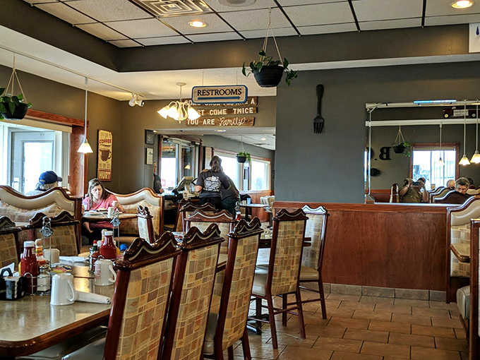 A dining room where "Eat here once, you are family" isn't just a cute sign on the wall&mdash;it's the unspoken promise delivered with every meal.