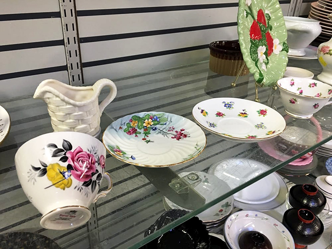 Delicate china patterns and whimsical serving pieces&mdash;grandmotherly elegance meets modern table at prices that make collecting addictive.