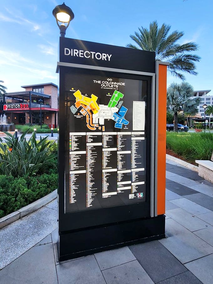 Every shopper's GPS guiding you through retail wonderland, preventing you from getting lost between impulse purchases successfully.