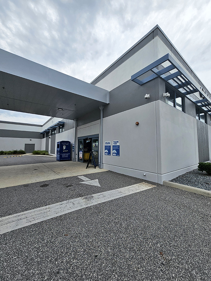 The donation center: retail's circle of life begins here. One person's clearing out becomes another's treasure trove.