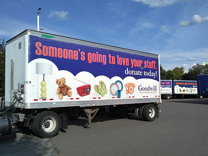 Someone's going to love your stuff&mdash;truer words were never painted on the side of a donation truck.