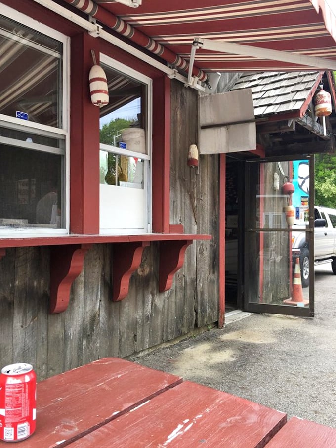 The entrance to seafood nirvana doesn't need a red carpet&mdash;just the promise of ocean-fresh treasures inside.