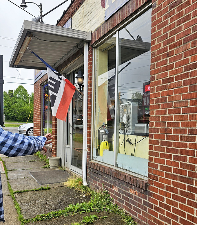 The entrance beckons with small-town charm and the promise of honest food&mdash;no reservations required, just an appetite and appreciation for culinary straightforwardness.