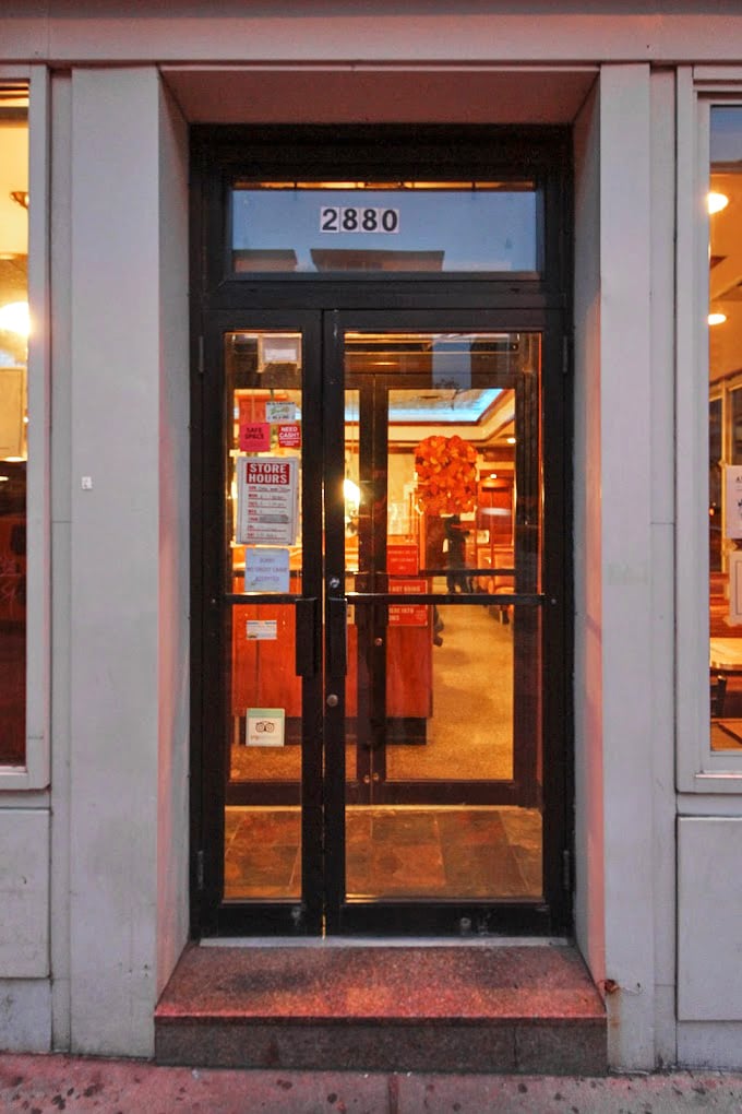 The entrance to Tom's isn't just a doorway&mdash;it's a portal between the frenetic energy of New York streets and the timeless comfort waiting inside.