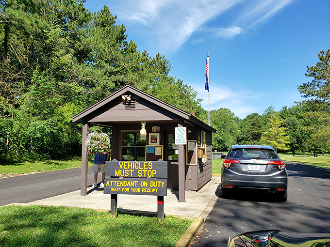 The humble gateway to natural wonders beyond. Like nature's version of "please wait to be seated" at your favorite restaurant.