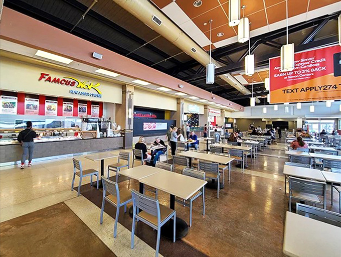The food court&mdash;retail's refueling station. Where shopping marathoners pause to strategize their next bargain-hunting move.