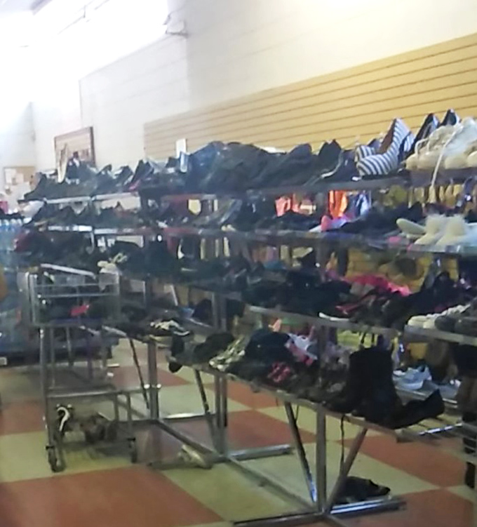 The shoe section offers footwear fantasies for the fiscally responsible&mdash;from practical flats to statement-making heels.