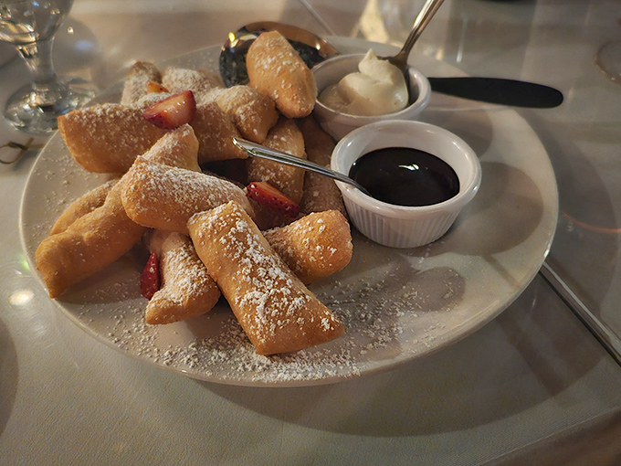 Fried dough dusted with powdered sugar&mdash;Italy's answer to the donut and Ohio's new best friend.