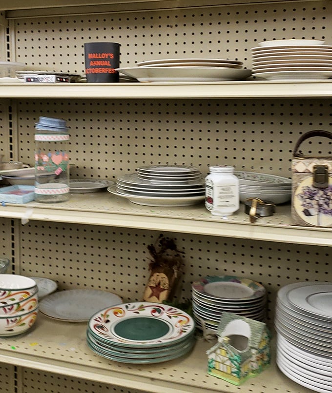 Dishes that once served Manhattan dinner parties now await new tables. That floral pattern might have witnessed first dates, anniversaries, and family squabbles.