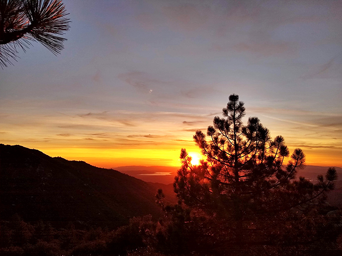 That moment when the sun dips below the horizon and paints the sky in impossible colors&mdash;nature's version of a standing ovation.