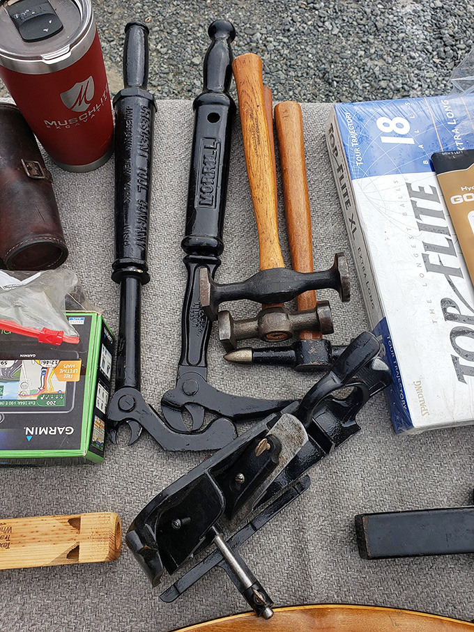 Tools with history in every handle&mdash;these vintage implements have built homes, fixed cars, and now wait for their next chapter of usefulness.