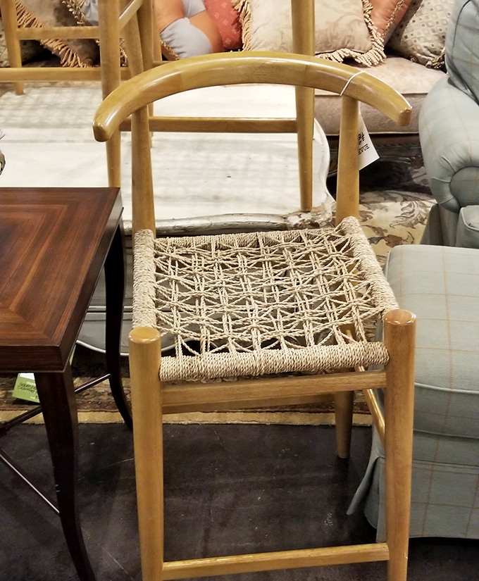 Scandinavian-inspired simplicity meets artisanal craftsmanship in this woven seat chair. Minimalism has never looked so invitingly comfortable.