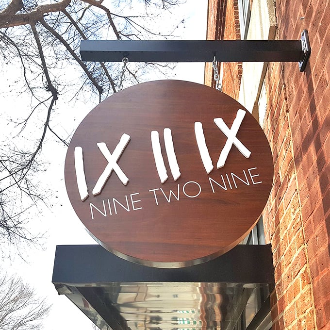 That sign isn't just clever wordplay &ndash; it's a mathematical equation where nine plus two plus nine equals delicious.