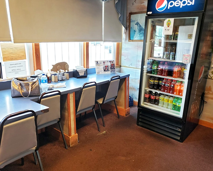 The small dining area offers no frills, just a place to focus on what matters &ndash; the extraordinary food that keeps bringing you back.