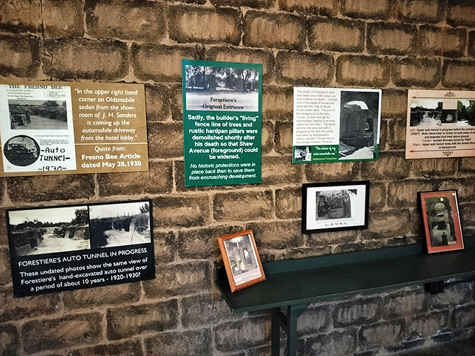 Historical photographs and information reveal the incredible story behind Fresno's hidden wonder, one shovelful at a time over four decades.