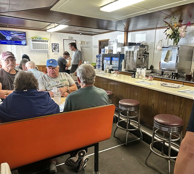 The heart of any great diner is the people – both those serving and those being served in this timeless dance of hospitality.