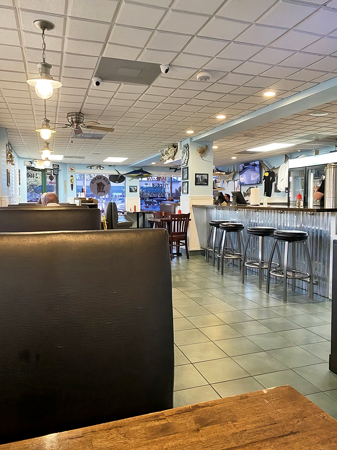 The dining room has that perfect buzz of conversation and satisfaction &ndash; the soundtrack of people who've just discovered they made the right restaurant choice.