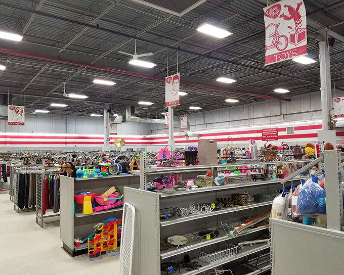 The vastness of 2nd Ave's interior makes warehouse clubs look quaint. This isn't shopping&mdash;it's an expedition with bargains as your compass.