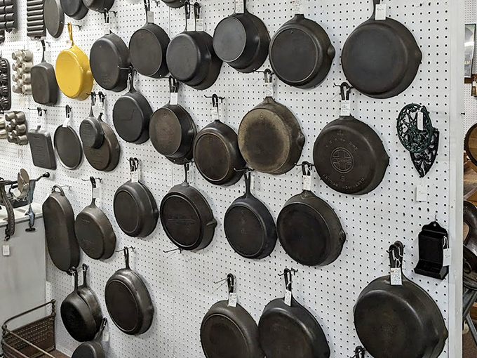 Cast iron heaven&mdash;these skillets have fried more Sunday breakfasts than all the Waffle Houses in Georgia combined.