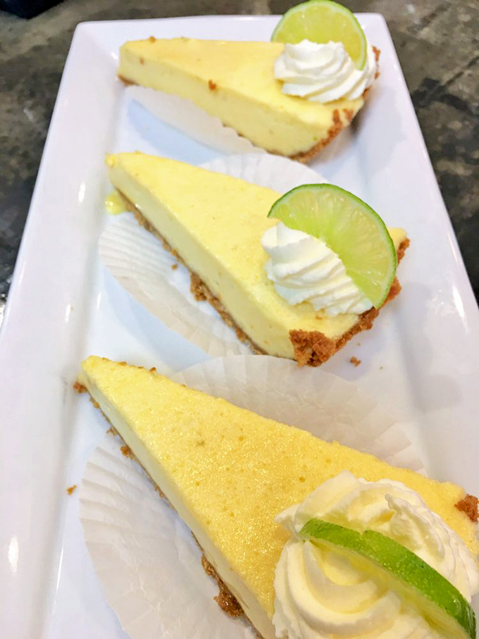 Key lime pie triangles that deliver sunshine on a plate&mdash;tangy, sweet, and guaranteed to make you contemplate ordering a second round.