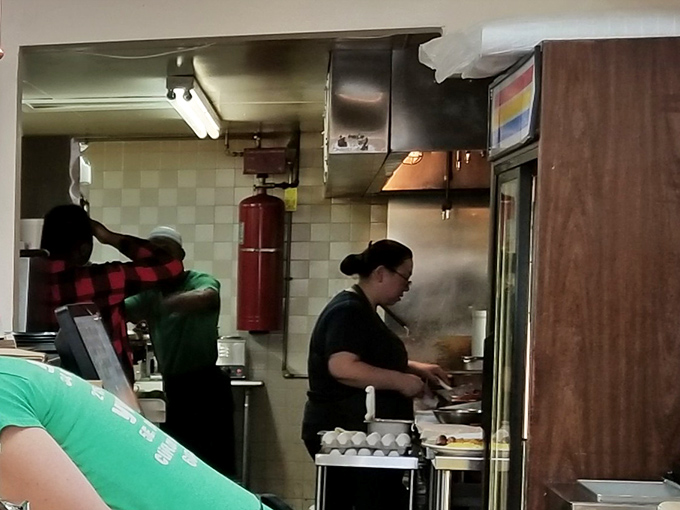 The kitchen&mdash;where ordinary potatoes enter and extraordinary home fries emerge, transformed by heat, seasoning, and breakfast alchemy.