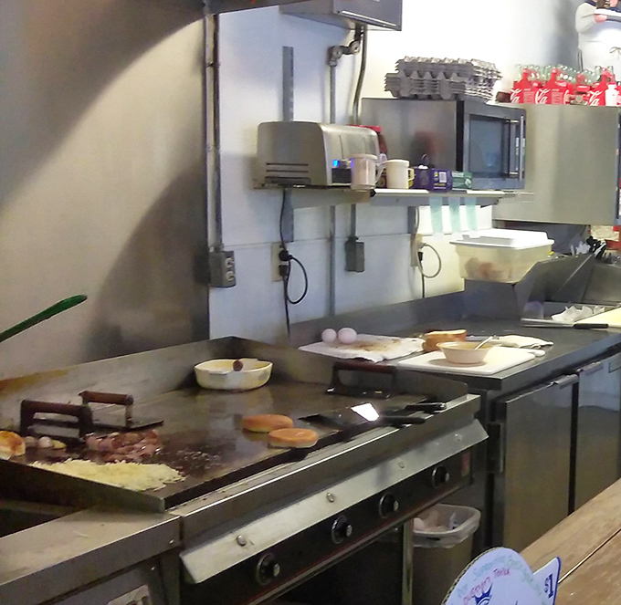 The kitchen crew in their element, turning simple ingredients into the kind of meals that make you call your mom.