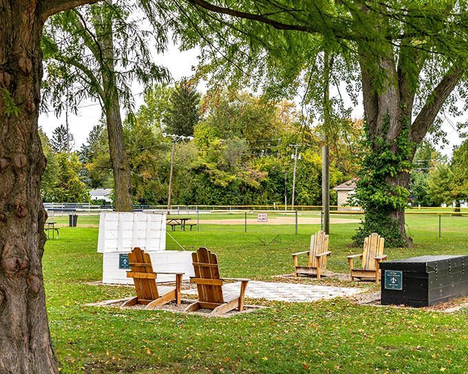 These Adirondack chairs invite you to simply sit and be &ndash; perhaps the most revolutionary act in our notification-filled world.