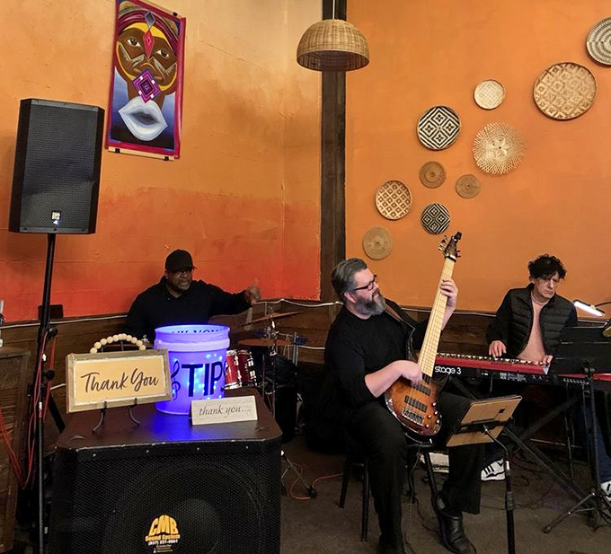 Live music adds another layer to the sensory experience &ndash; because great food deserves its own soundtrack.