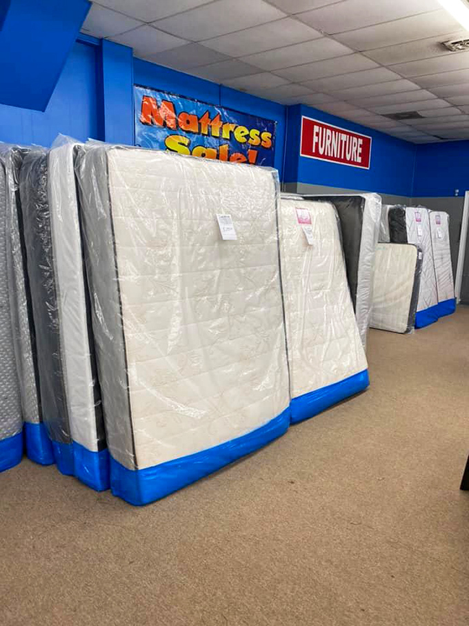 The mattress section offers dreams at discount prices&mdash;proving that a good night's sleep doesn't have to be a budget nightmare.