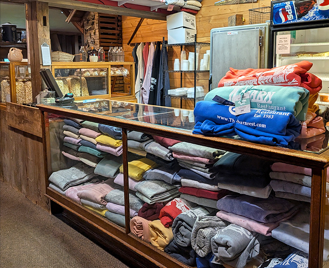 Beyond the meals, take home a cozy sweatshirt&mdash;because wearing your food memories is the next best thing to eating them.