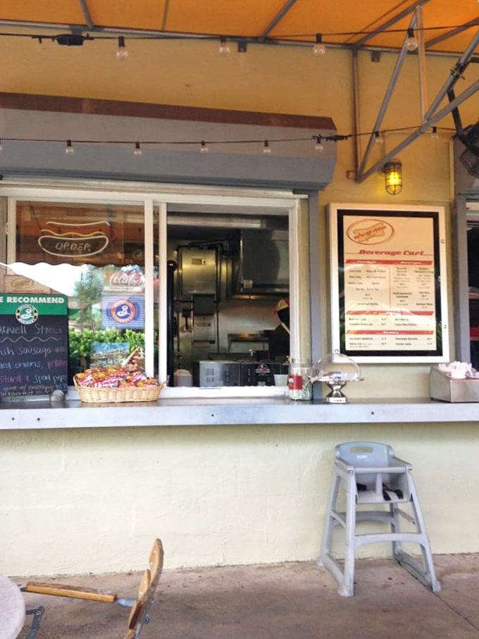 The menu board and ordering counter&mdash;where decisions are made that will impact the next fifteen delicious minutes of your life.