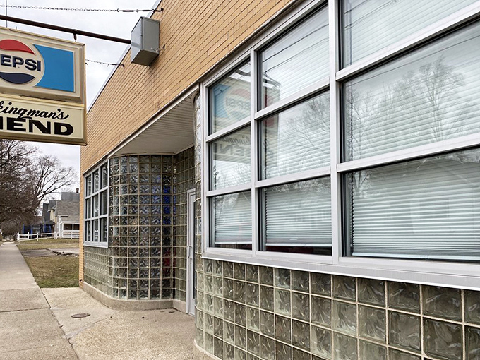 Glass blocks and clean lines showcase the mid-century architecture that houses this Indianapolis institution. Simplicity never goes out of style.