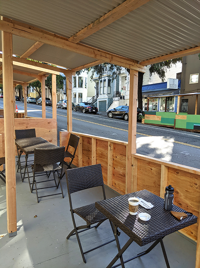 The pandemic-era outdoor seating proves that good food finds a way, even when the world throws curveballs at small businesses.