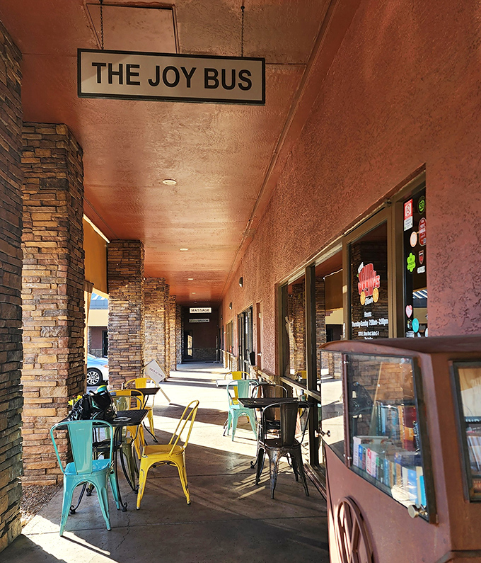 Outdoor seating under Arizona skies offers the perfect setting for that "I can't believe we live here" conversation with friends.